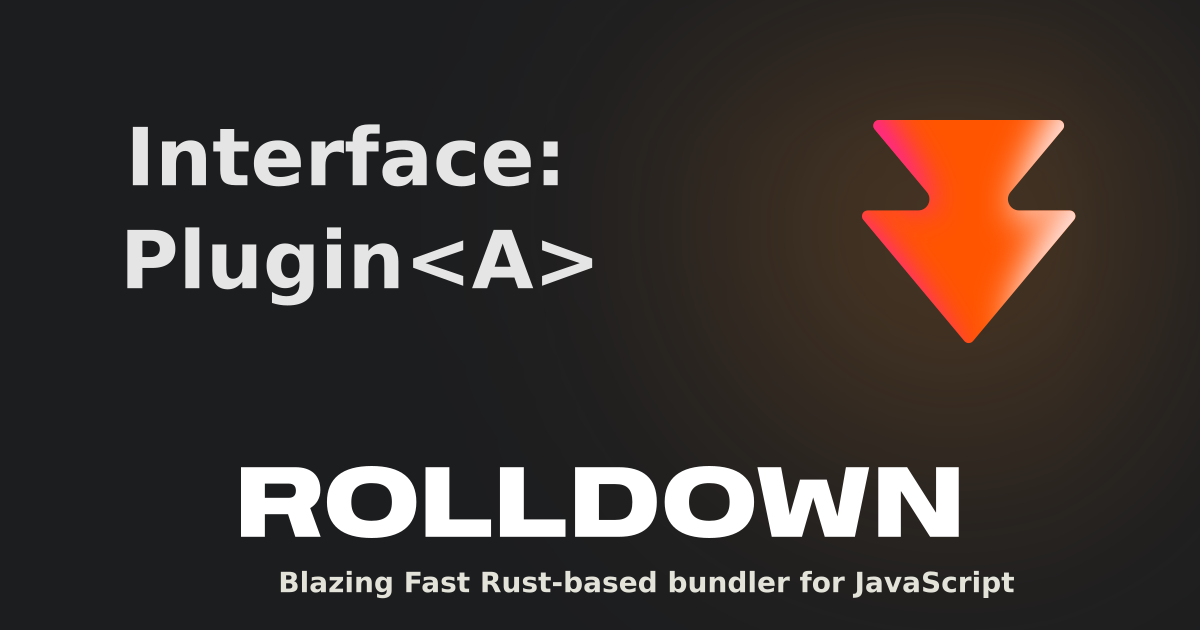Interface: Plugin | Rolldown